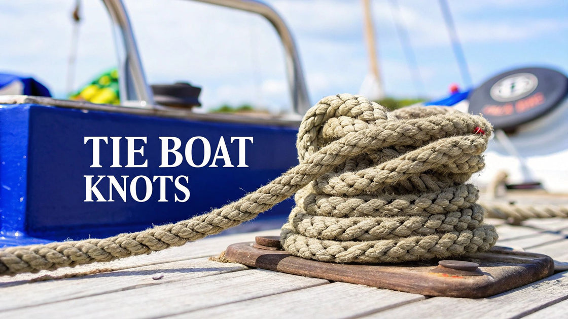 How to Tie Boat Knots Like Sportfishing Legends Ed & Frank Murray ...